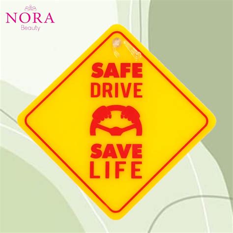 Jual Signage Akrilik Save Drive Save Life Murah Shopee Indonesia