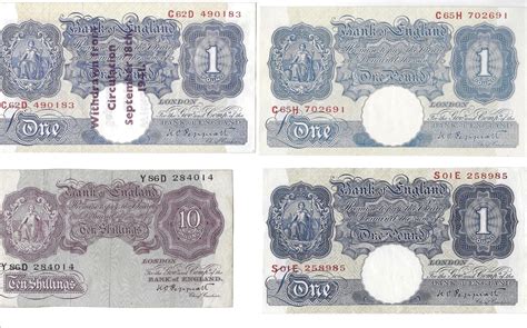 My Current Collection Of Ww2 Notes Great Britain R Banknotes