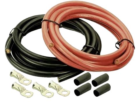 1 5m 2 Bands High Amperage Inverter Wiring Kit Premium Oxygen Free C