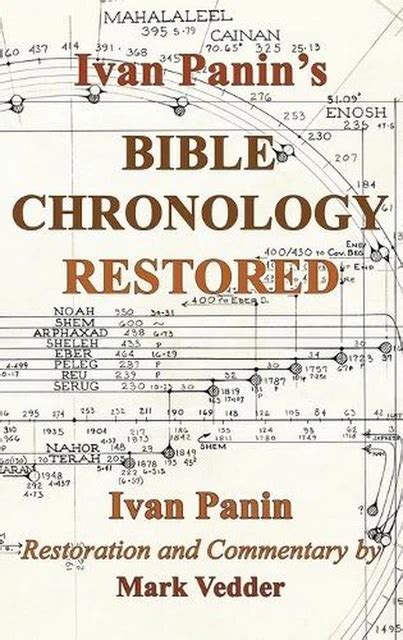 Ivan Panins Bible Chronology Restored By Ivan Panin Hardcover Book Eur 48 36 Picclick Fr