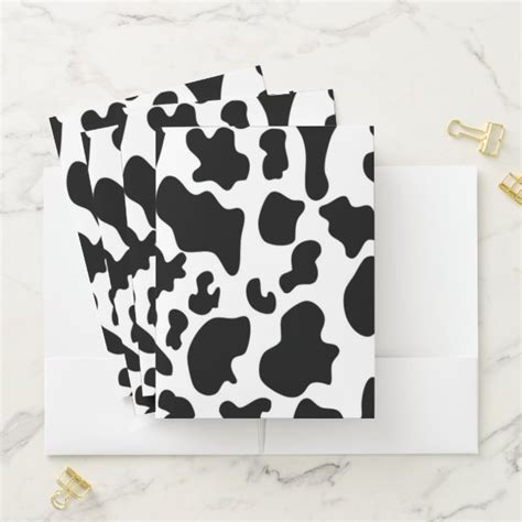 Cow Binders And Folders Zazzle