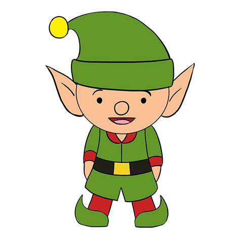 How To Draw A Chibi Christmas Elf Step By Step Drawin Vrogue Co