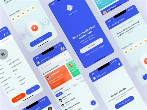 Speech To Text AI Behance