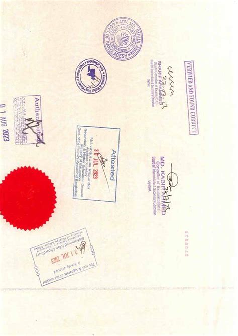 Certificate Attestation Ministry Of Education