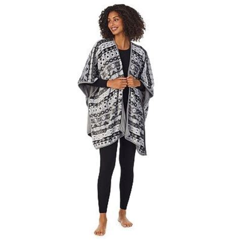 Cuddl Duds Other Womens Cuddl Duds Double Plush Reversible Wrap
