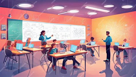 Premium Ai Image Vector Online Learning Concept Depicting A Modern