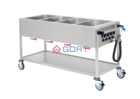 Bemar Jezdny Komorowy Szkieletowy GORT Fabryka Maszyn Gastronomicznych