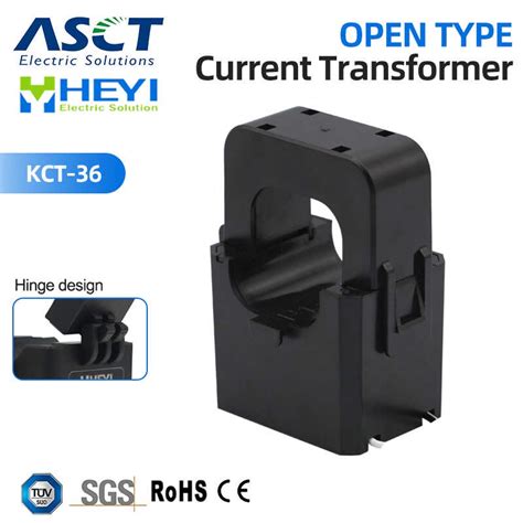 Kct 36 Split Core Current Transformer Ac Current Sensor Clamp Sa Current Transformer Mula Sa