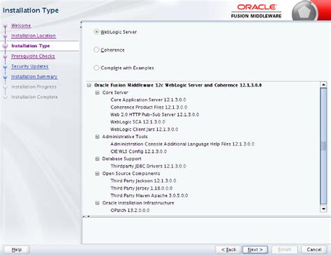 Oracle Base Oracle Weblogic Server Wls 12cr1 1213 Installation