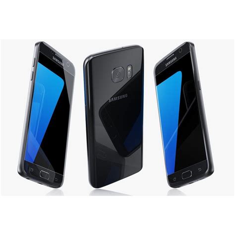 Refurbished Samsung Galaxy S7 32GB Black Onyx Locked Verizon Back