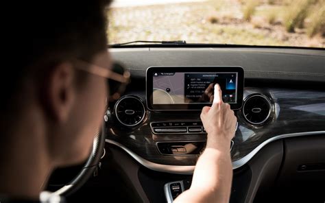 Mercedes Benz Updates The Infotainment System In The V Class