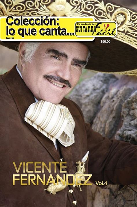 Colección Lo Que Canta No64 Vicente Fernández No4