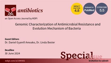 Pdf Special Issue Genomic Characterization Of Antimicrobial