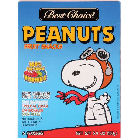 Best Choice Peanuts Fruit Snacks Fruit Snacks Superlo Foods