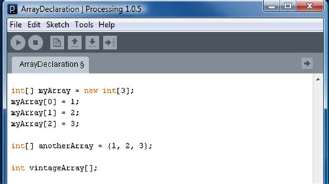arduino array format