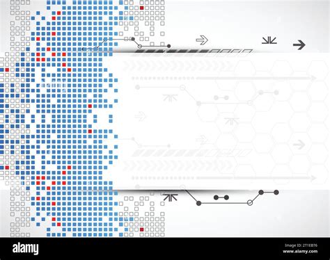 Abstract Square Technology Background Vector Stock Vector Image And Art