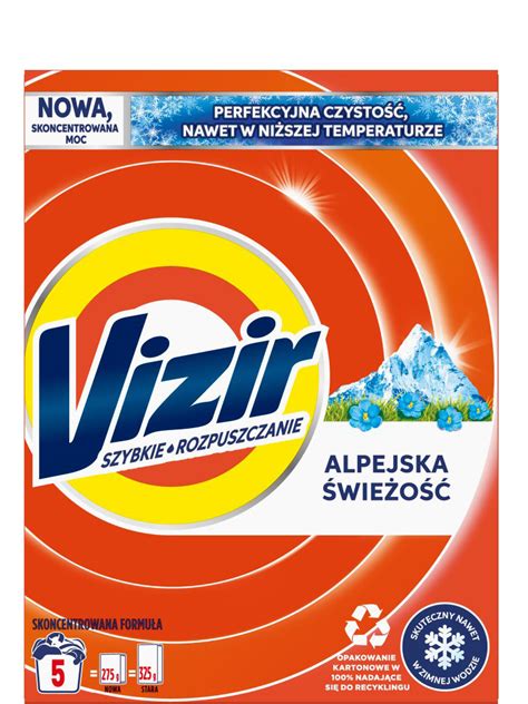Стиральный порошок Vizir Alpine Fresh 275 г (8006540971178) – фото ...