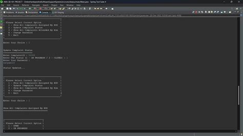 Github Abishekatl Online Hardware And Software Support System A Console Based Online Hardware
