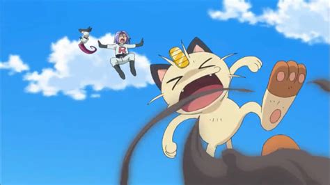 Pokemon Xy E8 2013 Meowth Blasting Off Again By Tcontreras32 On