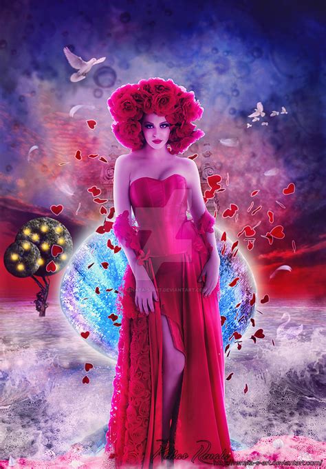 Aphrodite Goddess Of Love And Beauty By Renata S Art On Deviantart