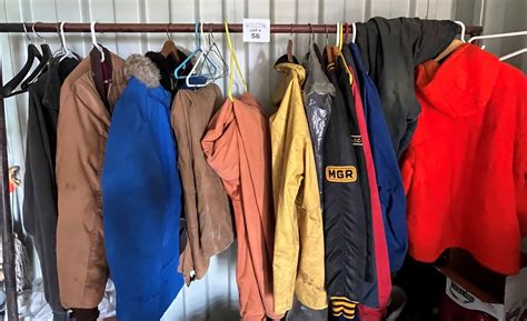 Rack Of Assorted Jackets Etc