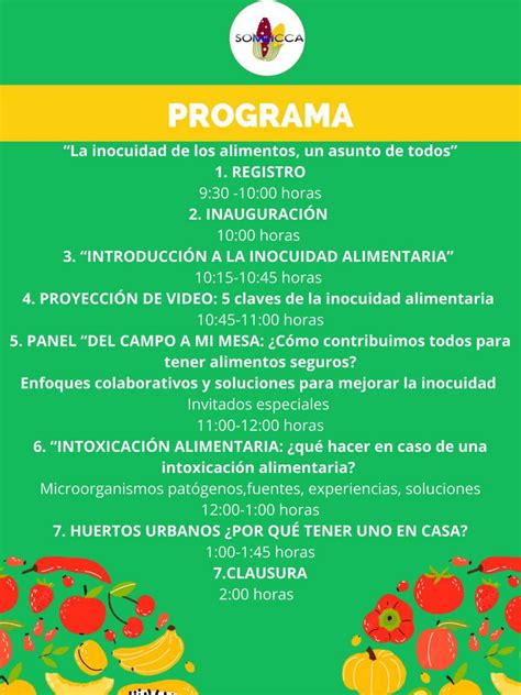 Carteles Día Mundial De La Inocuidad Comité Nuevo León Someicca