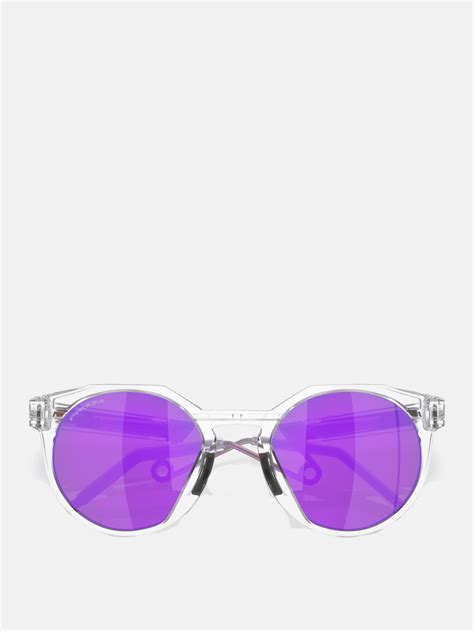 Oakley Hstn Metal Matt Clear Prizm Occhiali Moda Viola Nencini Sport