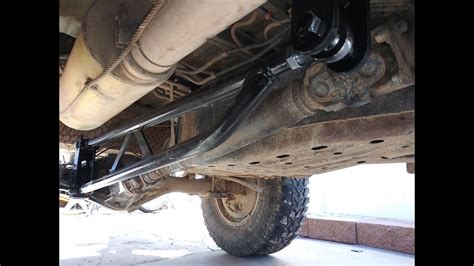 Installing A Budbuilt Weld On Traction Bar On A 2003 Toyota Tacoma 4x4