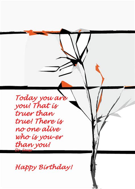 You Er Than You Birthday Card Mixed Media By Sharon Williams Eng Fine