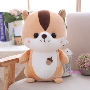 松鼠毛绒玩具公仔软体鼠鼠小动物布娃娃玩偶儿童礼物女生超萌 阿里巴巴