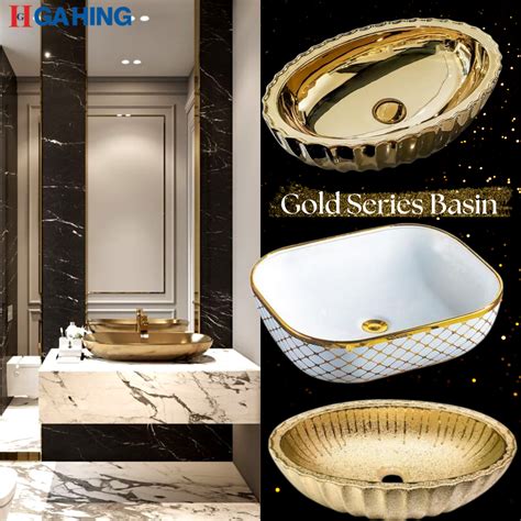 Gold Series Countertop Ceramic Basin