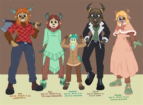 Yak Village Ocs By Caroos Dungeon On Deviantart