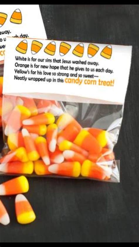 Candy Corn Christian Halloween Christian Halloween Crafts Candy Corn
