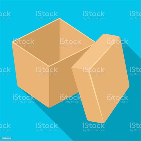 Boîte Demballage Papier Et Autre Icône Web Dans Le Style Plat Coquille