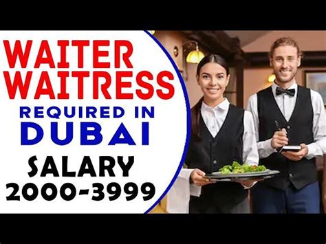 Hiring On Linkedin Waiterwaitress Walk In Interview In Dubai And