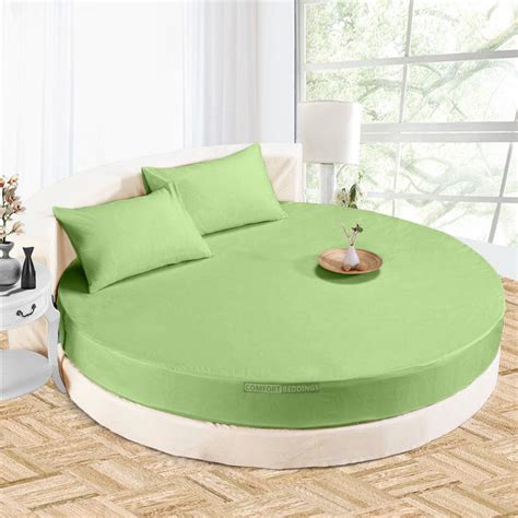 Luxury Sage Round Bed Sheets 20 Off — Comfortbeddings Usa
