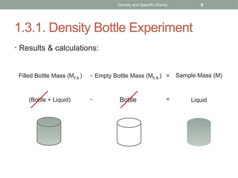 1 Density And Specific Gravity Laboratory Pptx