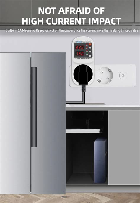 Automatic Voltage Protector Socket Ac 220v Safe And Efficient