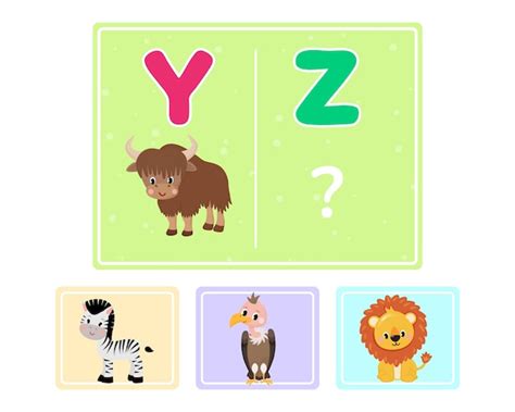 Jeu De Logique éducatif Pour Les Enfants Vecteur Premium