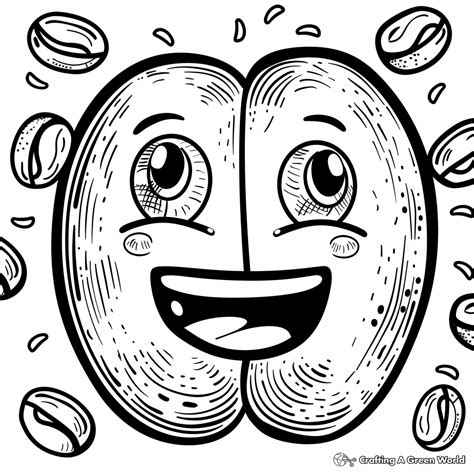 Coffee Bean Plant Coloring Pages [2025]