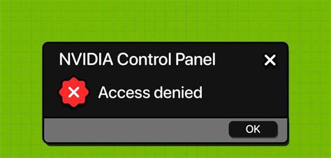 Windows 7의 Nvidia 제어판에서 액세스 거부 오류를 해결하는 11가지 방법 최고의 집