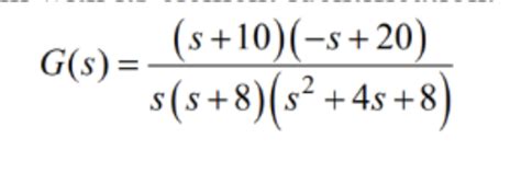 Solved A Separate The Transfer Function Into The Standard Chegg