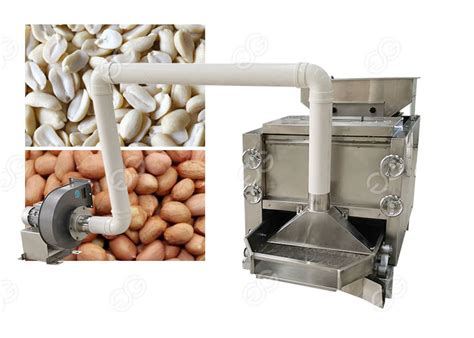 Groundnut Peeler Nut Cutter Machine Half Peanut Separator 300 500 Kg