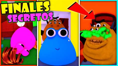 La VENGANZA De POU CAPITULO 2 3 FINALES SECRETOS ROBLOX YouTube