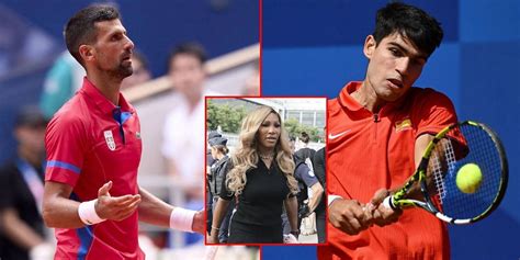 Serena Williams In Attendance As Novak Djokovic Crushes Carlos Alcaraz