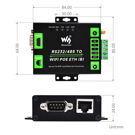 Rs232485 To Wifiethernet Module Modbusmqtt Gateway The Pi Hut