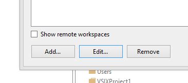 Jenkins How To Remove A TFS Workspace Mapping Stack Overflow