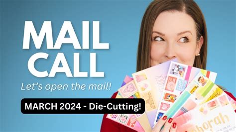 🔴 Live Mail Call Lets Chat And Open The Mail Die Cutting Cards