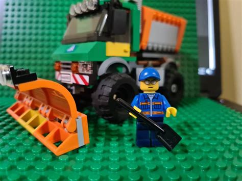 Lego Snowplow Truck Hobbies Toys Toys Games On Carousell