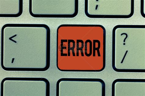 显示错误的文本符号概念照片错误行为判断错误的情况高清图片下载 正版图片505543743 摄图网